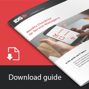 Checklist: Monthly Checklist for Dealership Service Managers - IDS-Astra
