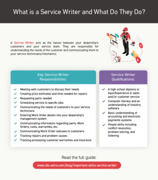 6 Important Skills A Service Advisor Need To Be Successful • IDS-Astra